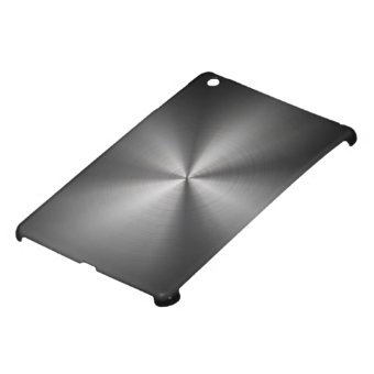 Stainless Steel Dark Metal iPad Mini Case | Zazzle