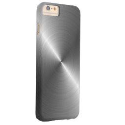 Stainless Steel Metal Look iPhone 6 case | Zazzle