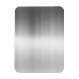 Stainless Steel Metal Look Magnet | Zazzle