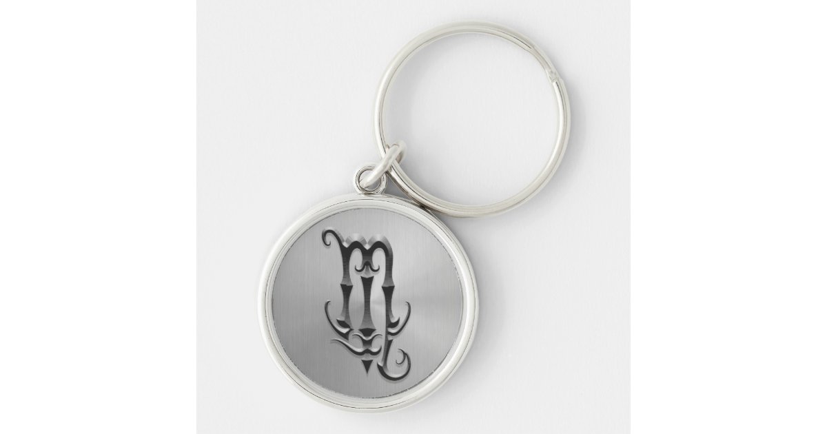 Stainless Steel Scorpio Symbol Keychain | Zazzle
