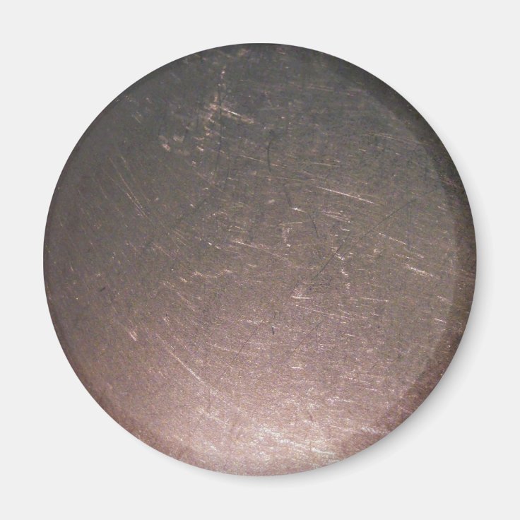 Stainless Steel Scratches Magnet | Zazzle