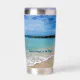 Stainless Steel tumbler & beach scene of Key West | Zazzle