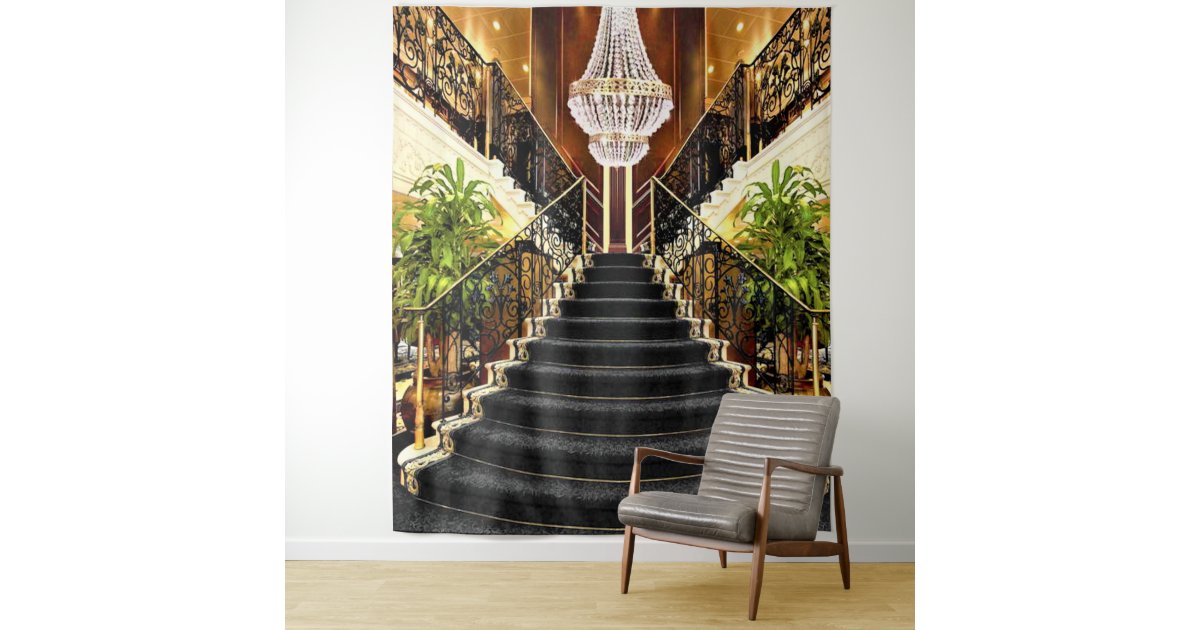 Stair Way Backdrop | Zazzle