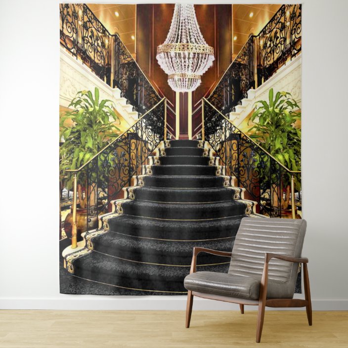 Stair Way Backdrop | Zazzle.com