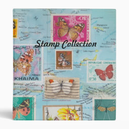 Stamp Collection Binder | Zazzle