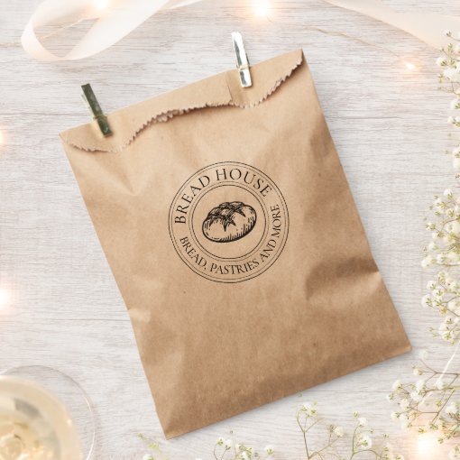 Stamp Logo Paper Bags | Zazzle