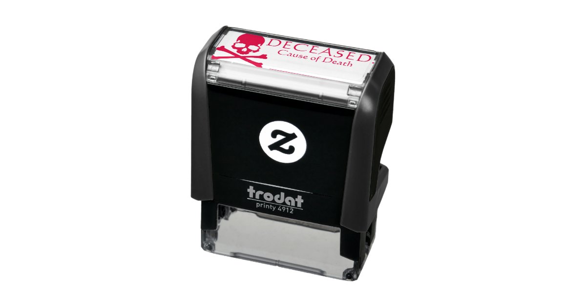 Stamp of Death | Zazzle