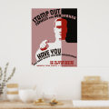 Stamp Out Poster | Zazzle