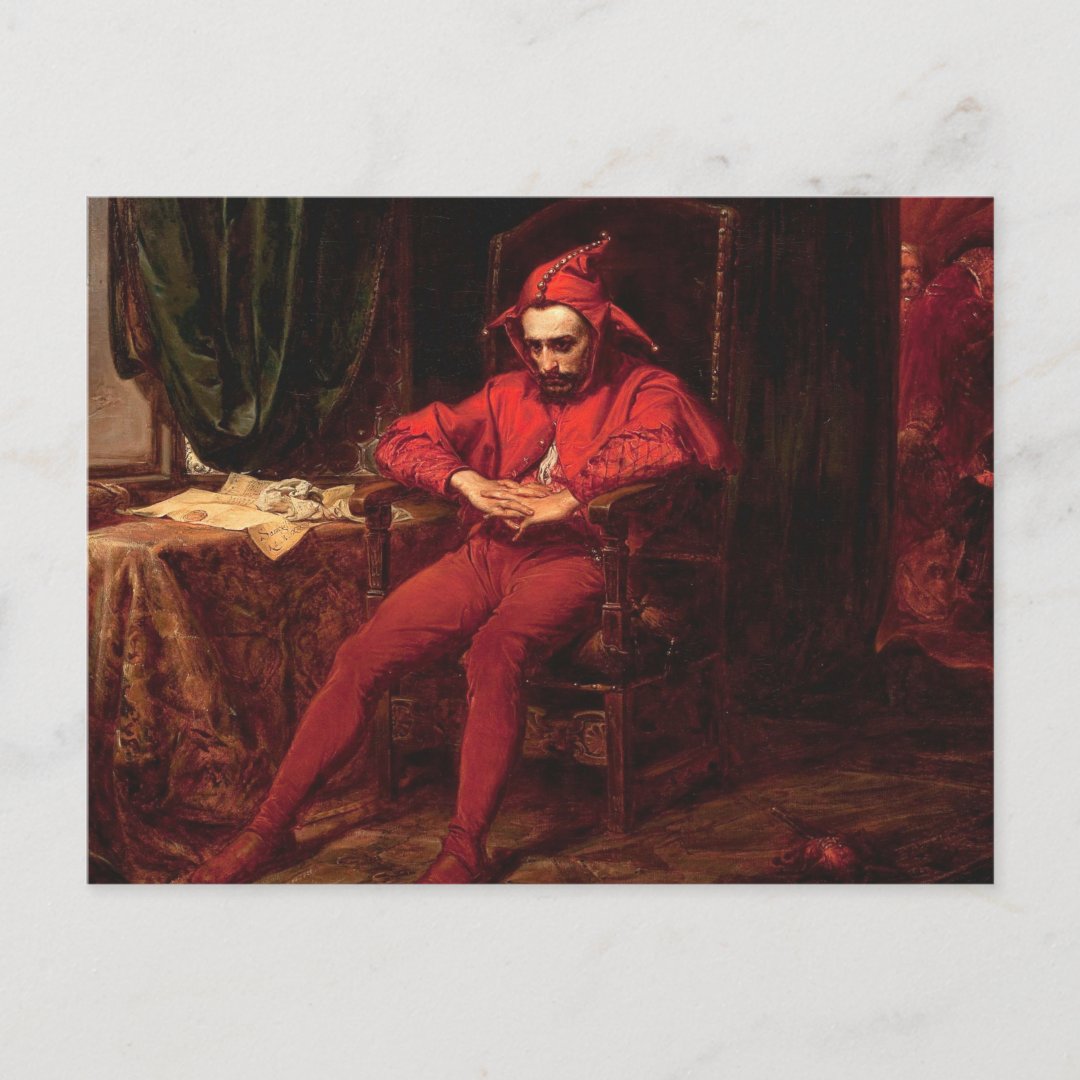 Stańczyk By Jan Matejko Postcard | Zazzle