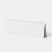 Stand Behind Line Table Tent Sign | Zazzle