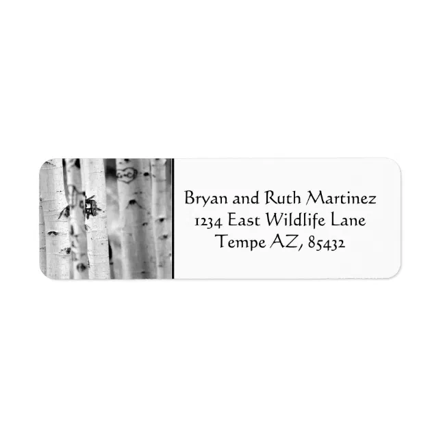 Stand tall Aspen's Label | Zazzle