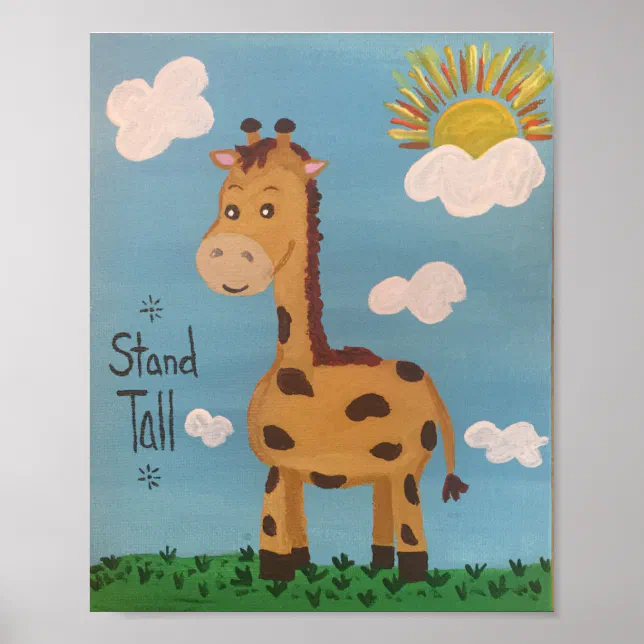 "Stand Tall" Poster | Zazzle