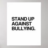 Keep Calm And Stop Bullying Black And Blue