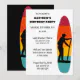 Stand Up Paddle Board SUP Custom Party Invitation | Zazzle