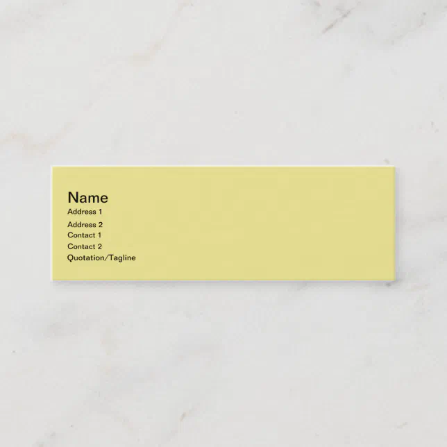 Standard Business Card | Zazzle