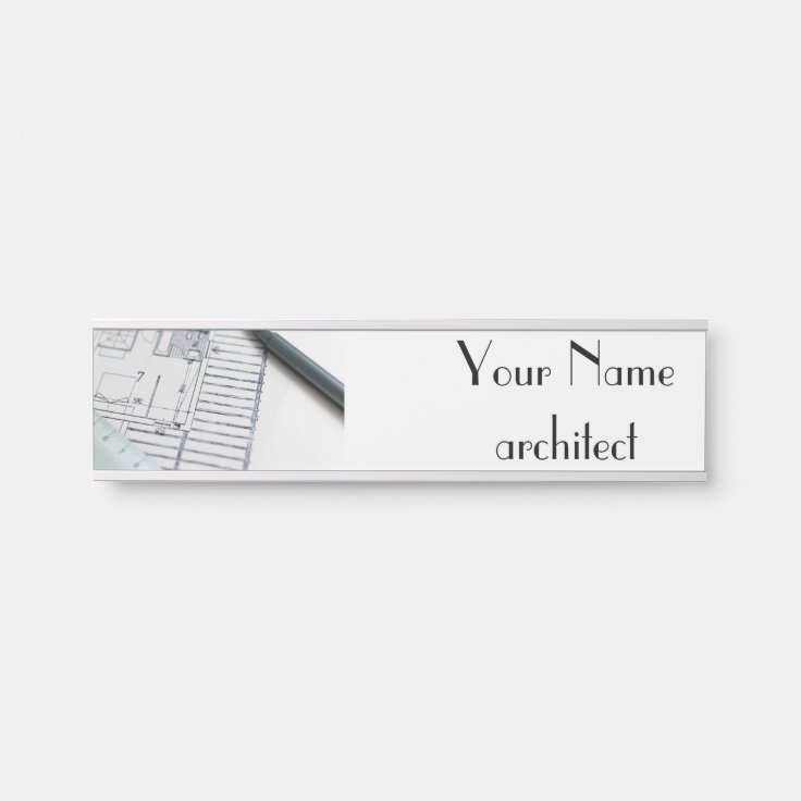 standard hanging name plate | Zazzle