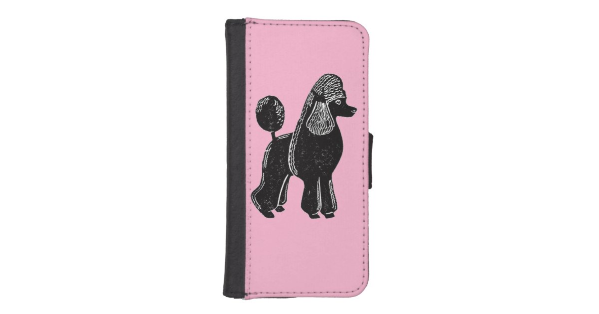 Standard Poodle iPhone 5/Samsung Galaxy S4 Wallet | Zazzle