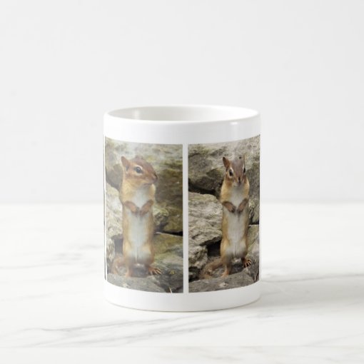 Standing Chipmunk Coffee Mug | Zazzle
