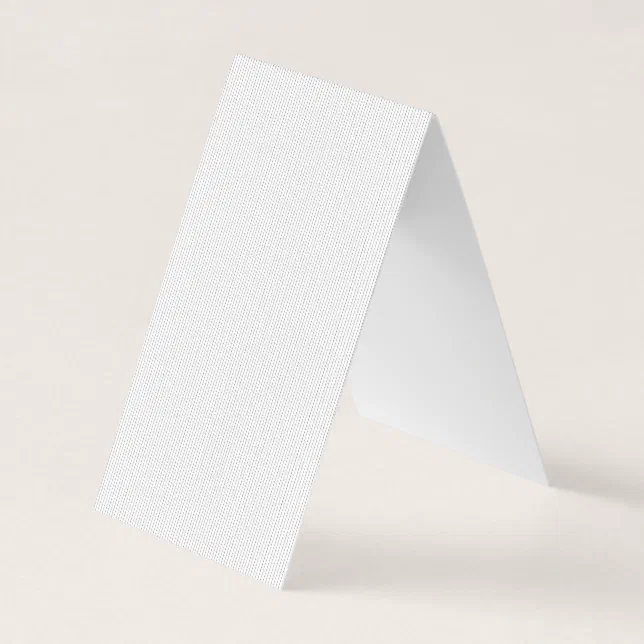 Standing Out with Folded Horizontal Brilliance Business Card | Zazzle