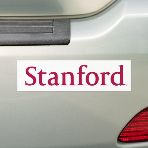 Stanford Bumper Sticker | Zazzle