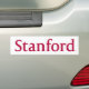 Stanford Bumper Sticker | Zazzle