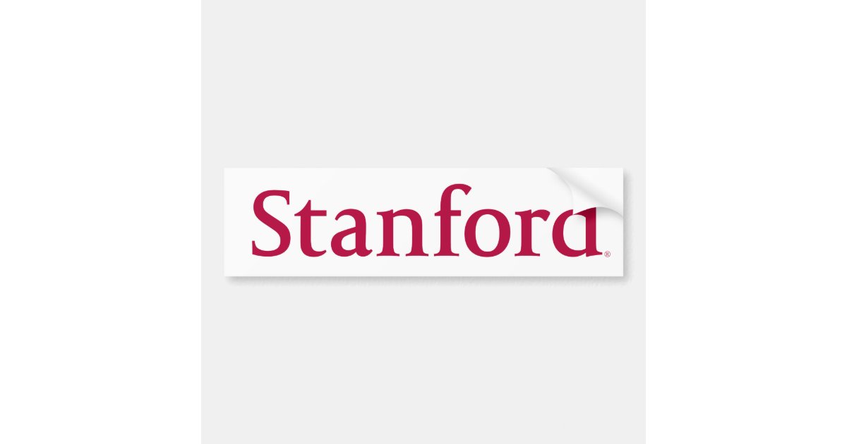 Stanford Bumper Sticker | Zazzle