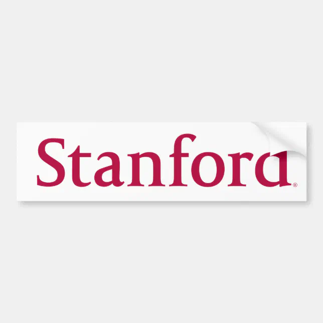Stanford Bumper Sticker | Zazzle