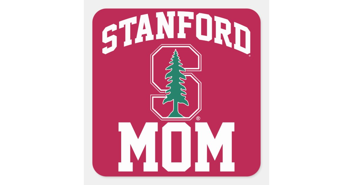 Stanford Family Pride Square Sticker | Zazzle