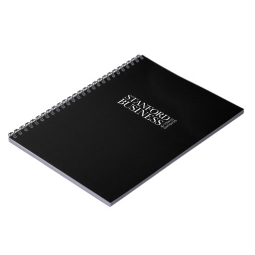 Stanford GSB - All-White Mark Notebook | Zazzle