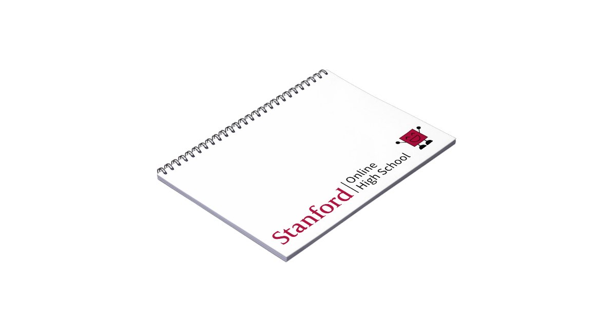 Stanford OHS | Pixel Notebook | Zazzle