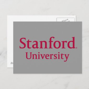 Stanford University Stacked Postcard | Zazzle
