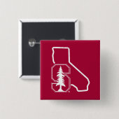 Stanford University | Standford Tree State Logo Pinback Button | Zazzle