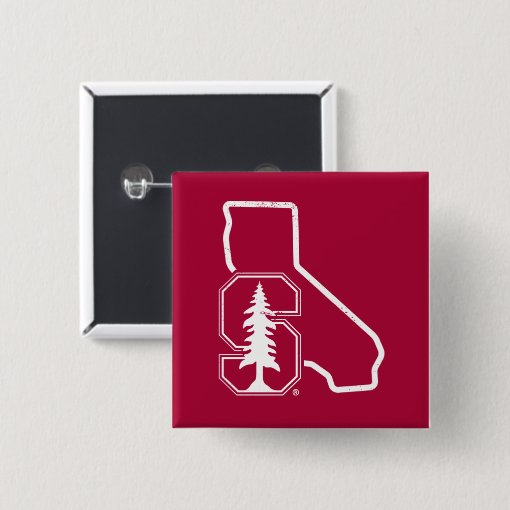 Stanford University | Standford Tree State Logo Pinback Button | Zazzle