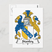 Stanley Family Crest Postcard | Zazzle