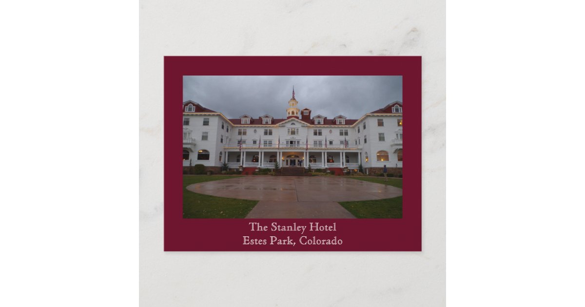 Stanley Hotel postcard | Zazzle