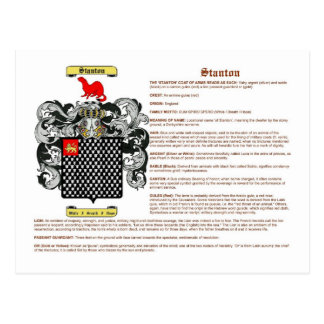 Stanton Family Crest Gifts on Zazzle