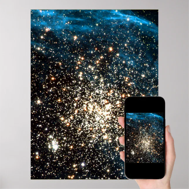 Star Cluster in NGC 1850 18x24 (21x27) Poster | Zazzle
