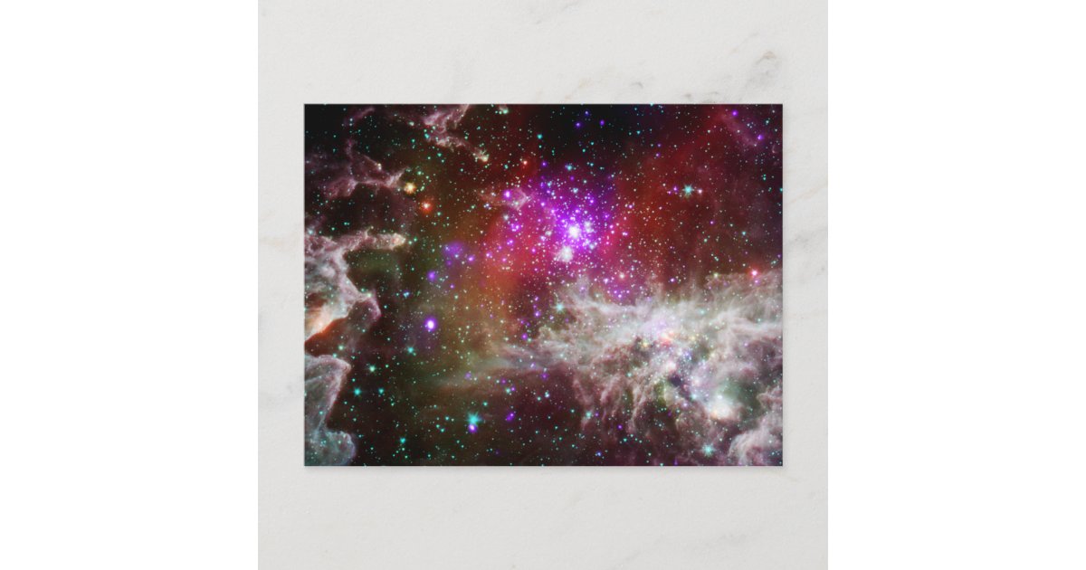 Star Cluster NGC 281 Pacman Nebula Postcard | Zazzle