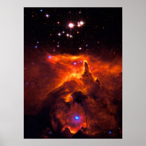 Star Cluster Pismis 24 beauty in outer space Poster | Zazzle
