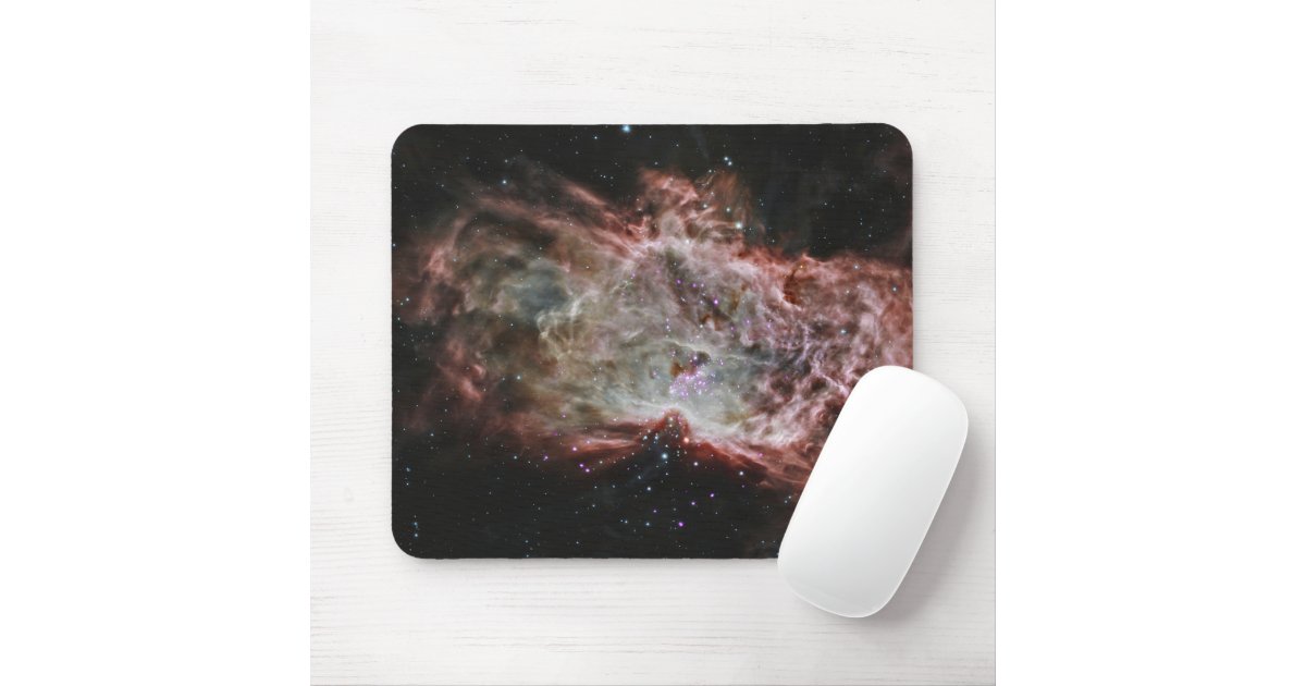 Star Clusters In The Center Of The Flame Nebula. Mouse Pad | Zazzle