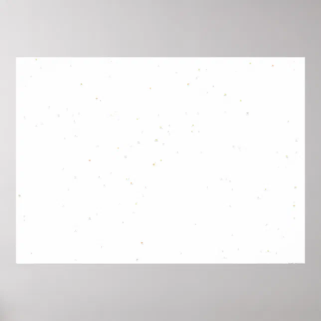 Star Map 2D – Neigbourhood of Sol Poster | Zazzle