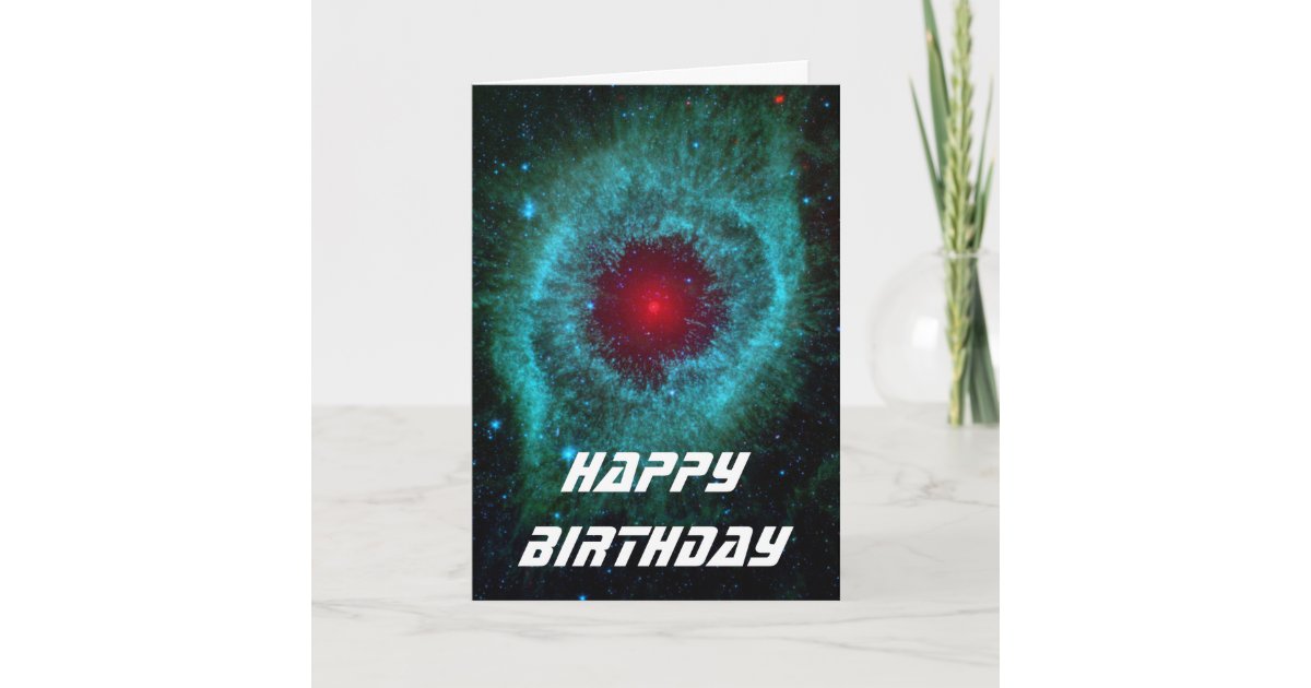 Star nebula space astronomy Science Card | Zazzle