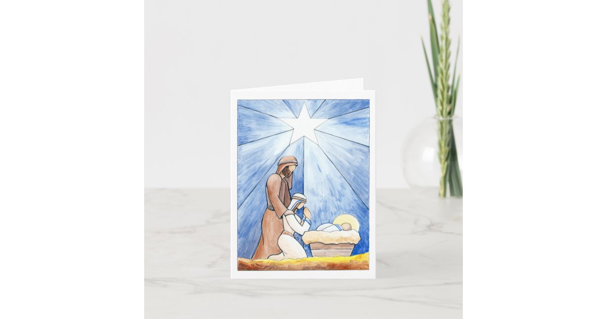 Star of Bethlehem Card | Zazzle
