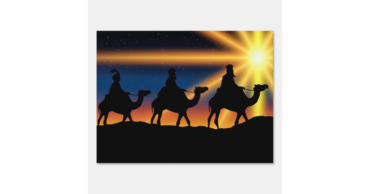 Star of Bethlehem, Christmas Sign | Zazzle