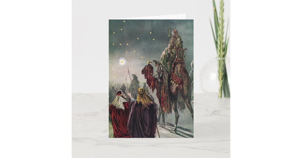Star of Bethlehem Greeting Card | Zazzle