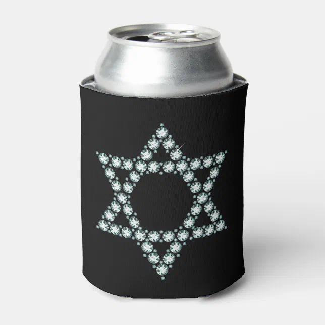 Star of David Can Cooler | Zazzle