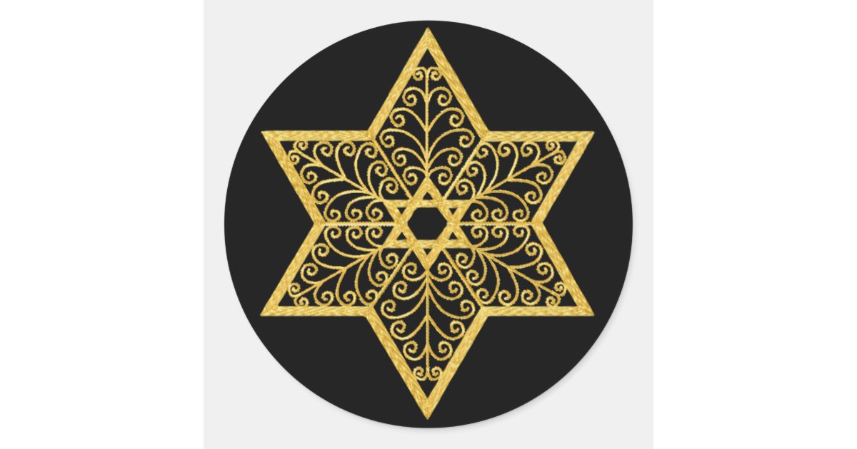Star of David Sticker | Zazzle