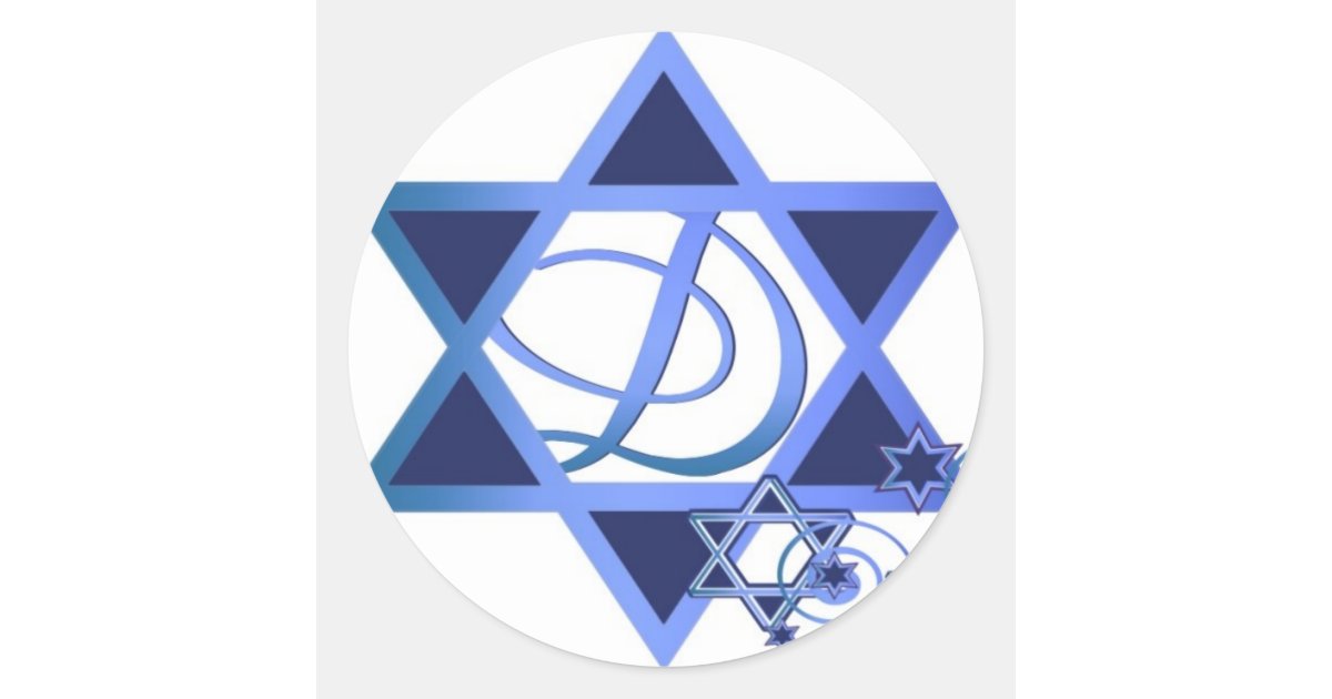 Star of David Sticker | Zazzle