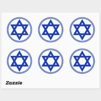 Star of David Sticker | Zazzle