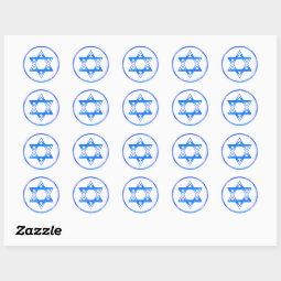 Star of David Stickers | Zazzle